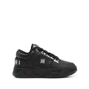 Amiri Star Perforated High Top Sneakers - Black