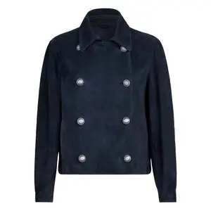 Brunello Cucinelli Jackets Leather Jackets - Blue