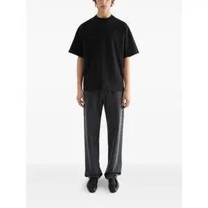 JIL SANDER Cotton Jersey T-shirt With Side Logo
