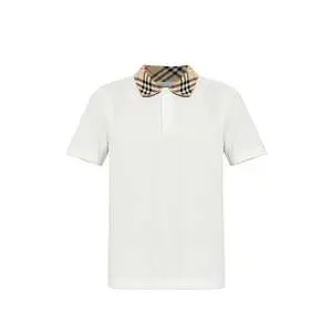 Burberry Polo Shirts - White