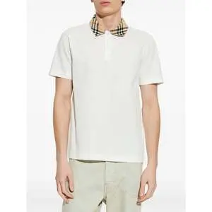 Burberry Polo Shirts - White