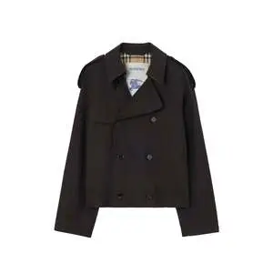 Burberry Leadenham Trench Coat - Black