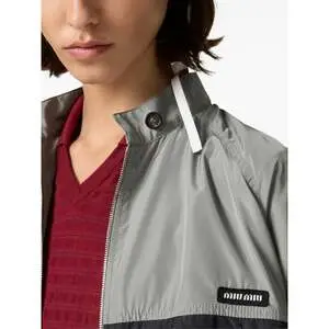 Miu Miu Grey Jackets Bomber Jackets