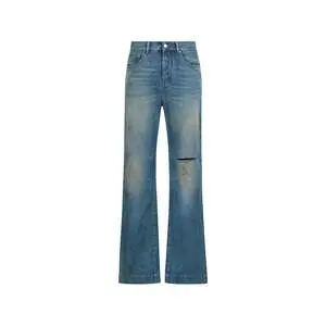 Amiri Denim Bootcut Jeans - Blue