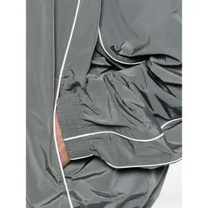 Balenciaga Grey Cotton And Polyamide Zip-up Jacket - Gray
