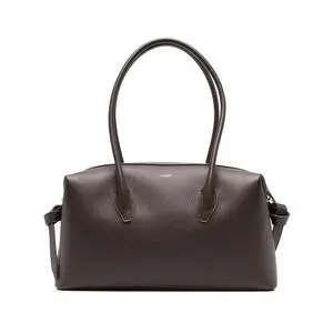 Yuzefi Leather Duffle Bag - Brown