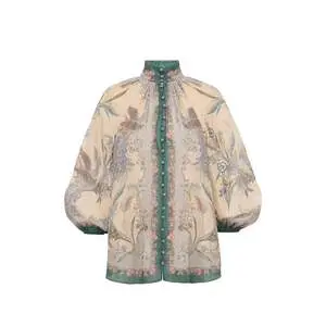 Zimmermann Neutrals Tops Blouses - Cream