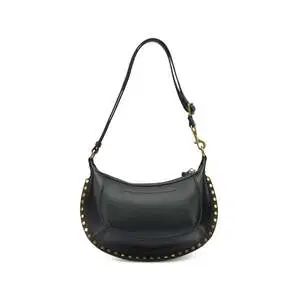 Isabel Marant Étoile Studded Leather Shoulder Bag - Black