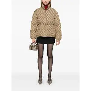 Gucci Neutrals Jackets Puffer Jackets