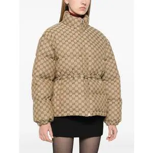 Gucci Neutrals Jackets Puffer Jackets