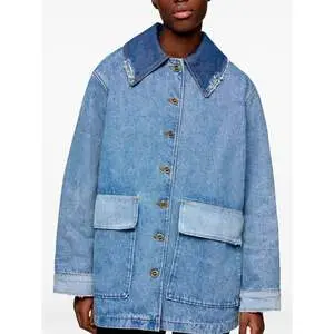 GANNI Jackets Denim Jackets