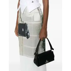 VIVIENNE WESTWOOD Textured Shoulder Bag