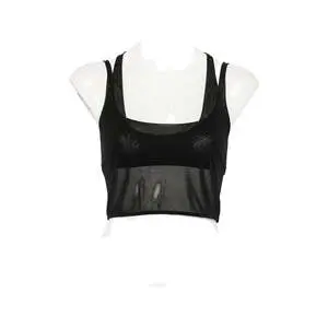 Gucci Sleeveless Racerback Top - Black
