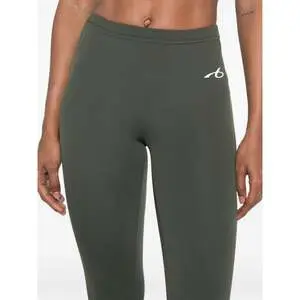 Balenciaga Dark Stretch Trousers - Green