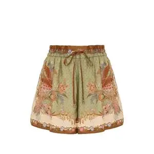 Zimmermann Shorts Mini Shorts - Green