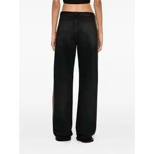 Gucci Denim Wide-leg Jeans With Web Stripe