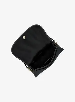 Michael Kors Holmes Medium Convertible Messenger Bag - Black