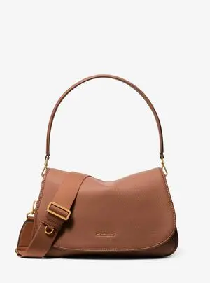 Michael Kors Holmes Medium Convertible Messenger Bag - Brown