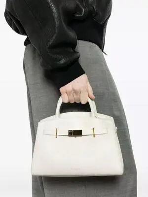DEMELLIER Small Hudson Tote Bag - Neutrals