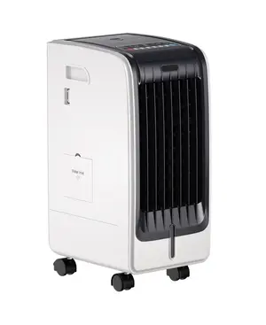 MECALE Portable Evaporative Air Cooler With 6l Tank 3 Speed And 8h Timer - White