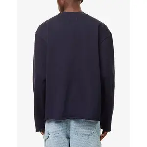 HONOR THE GIFT Don't Overthink It Logo-embroidered Cotton Sweatshirt
