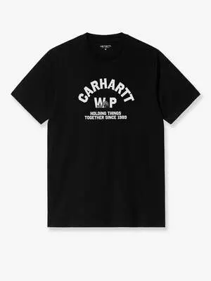 Carhartt Work In Progress S/s Column Cotton Tshirt - Black