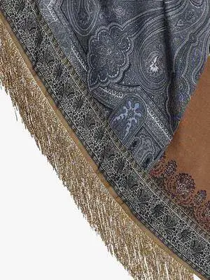 PIERRE-LOUIS MASCIA Multicolored Silk Shawl
