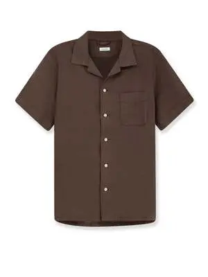 NUGNES 1920 Linen And Cotton Shirt