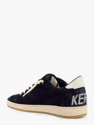 GOLDEN GOOSE Ballstar Suede Sneakers - Black