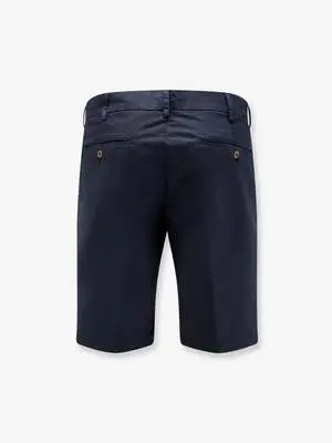 NUGNES 1920 Stretch Cotton Bermuda Shorts