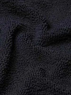 Hunza G Crinkle Fabric One-piece Swimsuit - Black