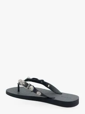 Balenciaga Cagole Flip Flops With Studs