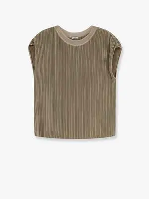 JOSEPH Cedre Satin Top - Beige