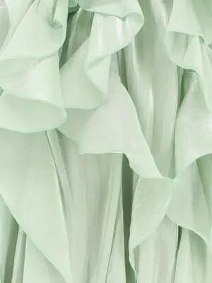 ACTUALEE Sleeveless Ruffled Maxi Dress