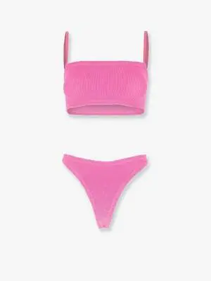 Hunza G The Original Crinkle Bikini - Pink