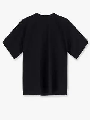 HEVO Ripalta Linen And Viscose Blend Tshirt - Black