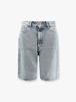 3x1 Skater Denim Bermuda Shorts - Blue