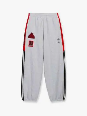 ADIDAS X WILLY CHAVARRIA Cotton Blend Trousers - Grey
