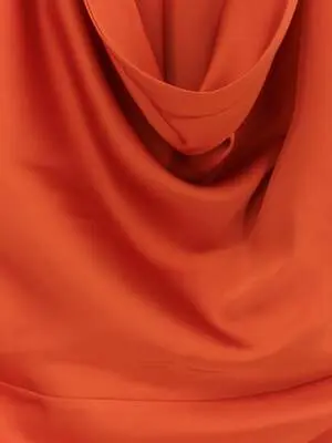 ACTUALEE Satin Long Dress