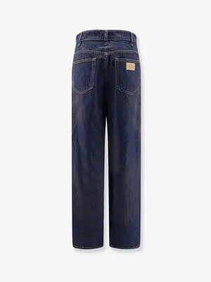 MAISON MARGIELA Denim Jeans With Numeric Signature Tag