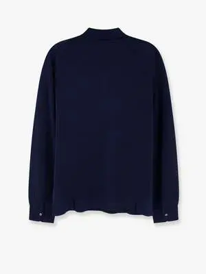 BRAMANI CASHMERE Cotton And Silk Blend Polo Shirt