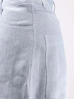 ALYSI Dèlavé Linen Bermuda Shorts