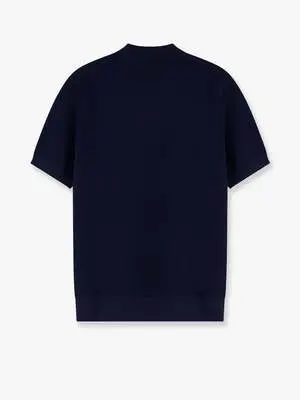 BRAMANI CASHMERE Cotton And Silk Blend Polo