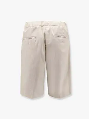 HEVO Torre Lapillo Cotton Blend Tailored Shorts