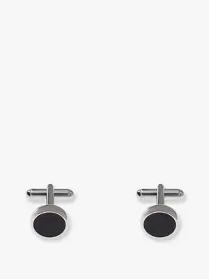 NUGNES 1920 Brass Cufflinks - Silver