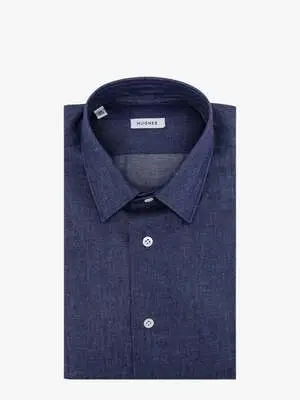 NUGNES 1920 Cotton Shirt - Blue