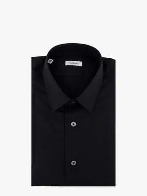 NUGNES 1920 Cotton Shirt - Black