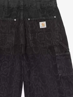 Carhartt Work In Progress Og Double Knee Denim Bermuda Shorts