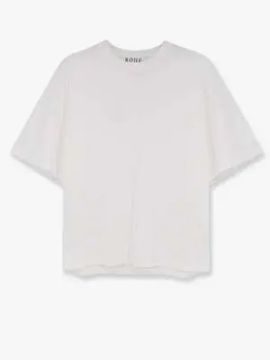 RÓHE Cotton Blend Tshirt - White