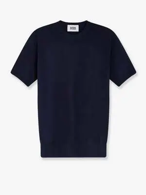 Alpha Studio Cotton Sweater - Blue
